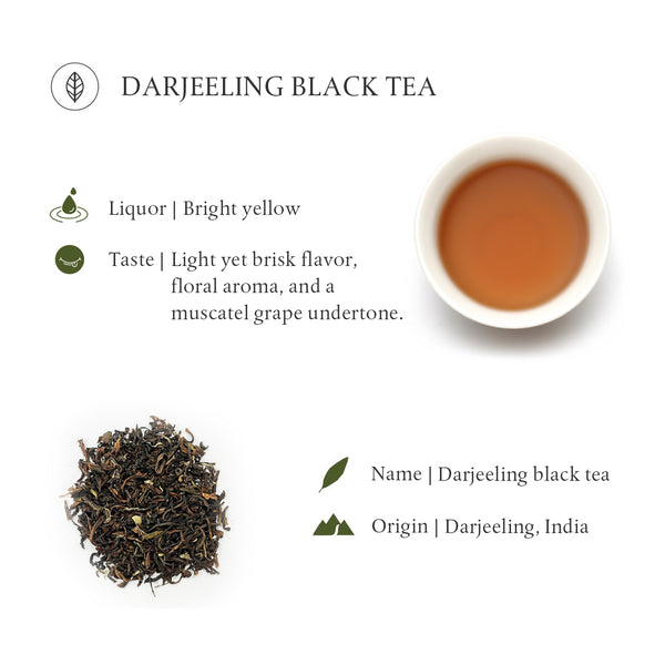 JSY Indian Darjeeling Black Tea 300g Recycle Bag Loose Leaf Premium Te – jsytea